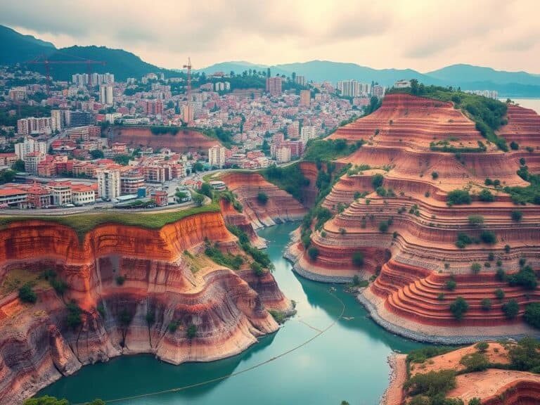 Endogene und exogene Kräfte in der Geomorphologie