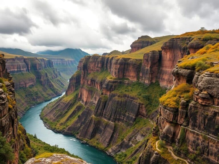 Endogene und exogene Kräfte in der Geomorphologie