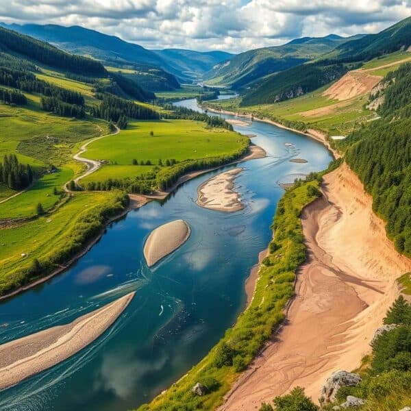 Endogene und exogene Kräfte in der Geomorphologie