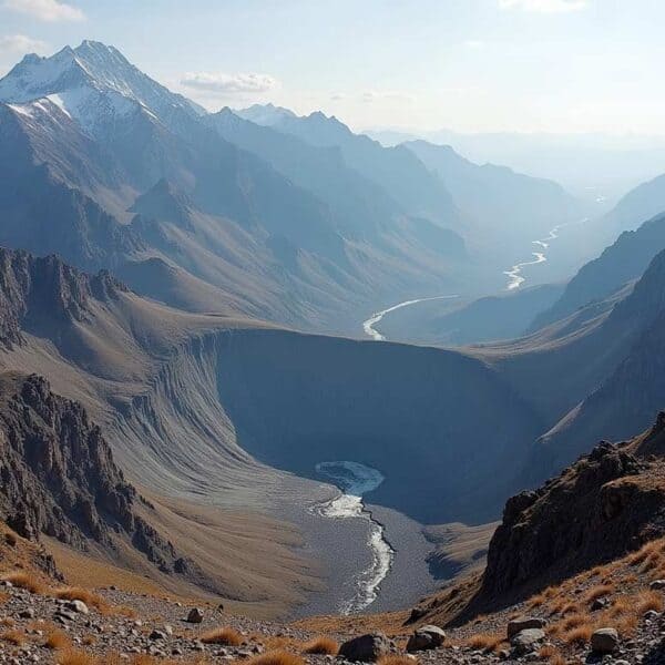 Endogene und exogene Kräfte in der Geomorphologie